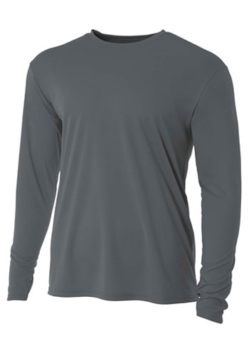Customized A4 Cooling Performance Long Sleeve Tees | A4N3165 - DiscountMugs