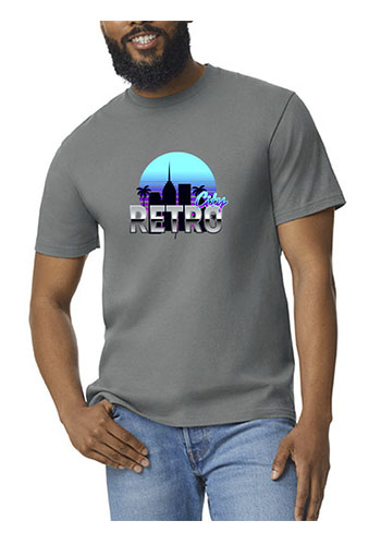 Custom Gildan Unisex Softstyle Midweight T-Shirt |G650 - DiscountMugs