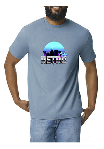 Custom Gildan Unisex Softstyle Midweight T-Shirt |G650 - DiscountMugs