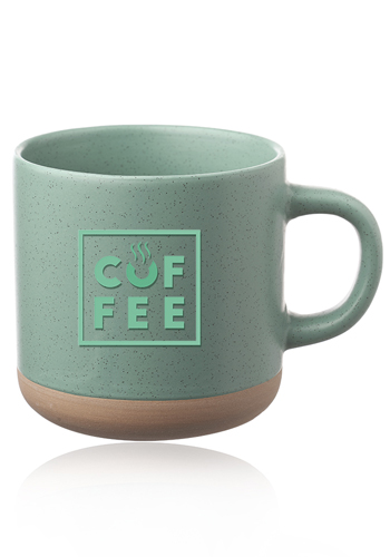 Custom 11 oz. Cosmic Speckled Clay Coffee Mugs | CM1026 - DiscountMugs