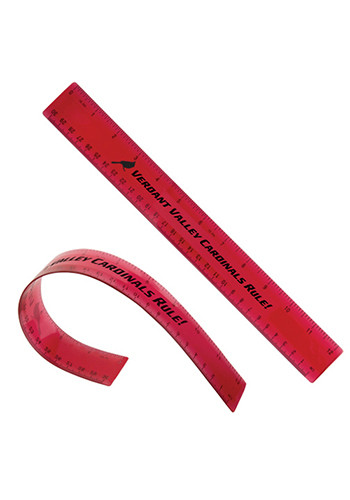 Promotional 12-inch Flexible Rulers | IL612 - DiscountMugs