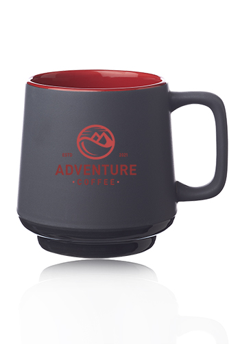 Custom 12 oz. Stackable Ceramic Mug | 5018 - Discountmugs