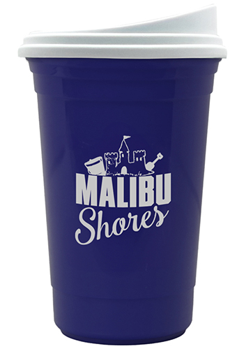 Printed 16 oz Varsity Double Wall Tumbler with Slide Lid |GRFC16L ...