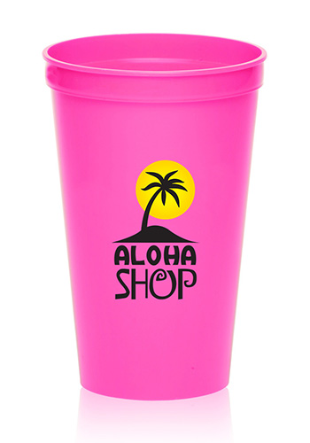 Custom 22 oz. Full Color Stadium Cups | SC22F - DiscountMugs