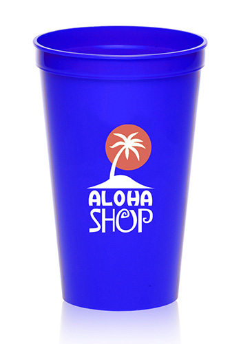 Custom 22 oz. Full Color Stadium Cups | SC22F - DiscountMugs