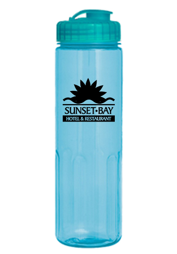 Customized 24 oz. Prestige Bottle with Flip Top Lid |CPS0394 - DiscountMugs