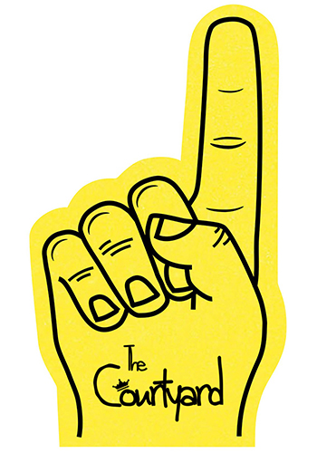 Wholesale 6.5 Inch Number 1 Foam Finger Hands |AF1877 - DiscountMugs