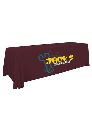 Printed 8 ft. Economy Table Throws | SHD106014 - DiscountMugs