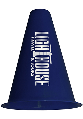 Personalized 8 in. Plastic Megaphones | GRMEGA8 - DiscountMugs