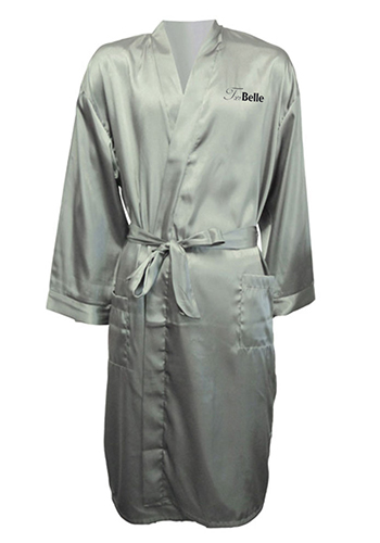 Personalized Satin Silk Robes | APR5000 - DiscountMugs