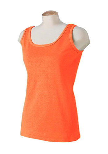 Imprinted Authentic Pigment Womans 5.6oz Pigment Dyed Tank Tops 1972