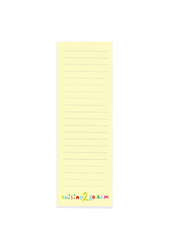 Personalized Souvenir Scratch Pad 25 Sheet | BGNS3A9A25 - Discountmugs