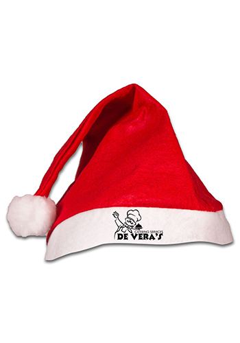 Custom 13 inch Felt Santa Hats in Variety of Colors | WCHAT51 ...
