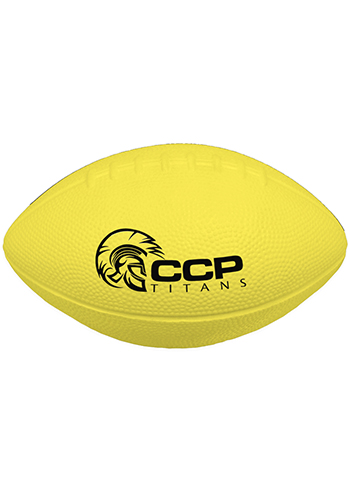 Personalized Foam Footballs in Solid Colors | GBFMLFOOT - DiscountMugs