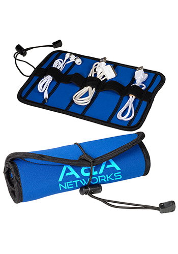 Printed Neoprene Roll-Up Tech Cases with Cord Closure | PLLT3041 ...