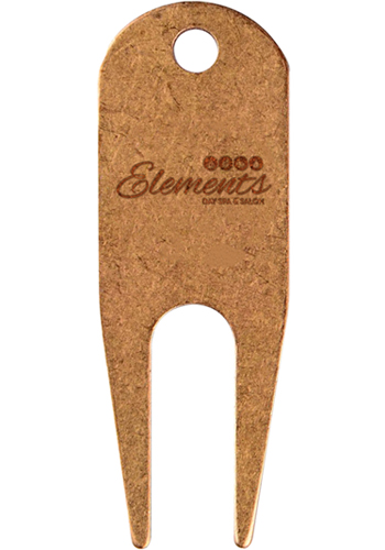 Customized Die Struck Classic Flat Divot Tools |PCGCFDT - DiscountMugs