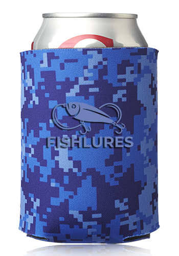 Wholesale Digital Pattern Foam Can Coolers |KZPU018 - DiscountMugs