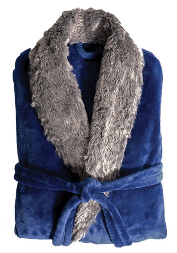 Personalized Plush Robes with Fur | APRFUR - DiscountMugs
