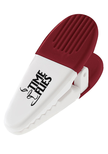 Custom Plastic Power Clip with Rubber | INCL02 - DiscountMugs