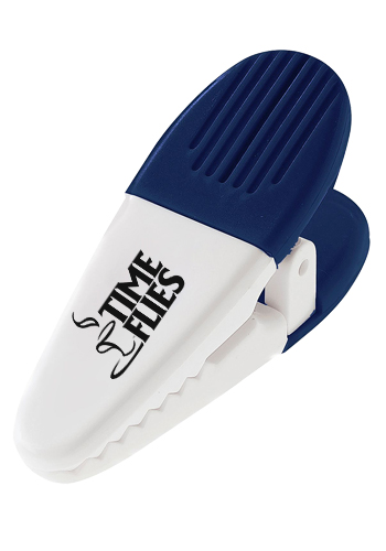 Custom Plastic Power Clip with Rubber | INCL02 - DiscountMugs