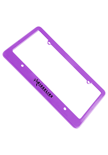 Custom Straight Bottom License Plates | EM1200S - DiscountMugs
