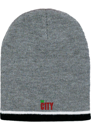 Custom Tri Color Beanies | APW1800 - DiscountMugs