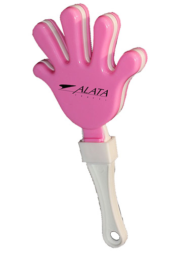 Personalized Color Hand Clappers | WCMUS0 - DiscountMugs