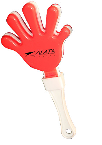 Personalized Color Hand Clappers | WCMUS0 - DiscountMugs