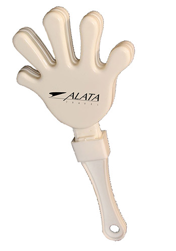 Personalized Color Hand Clappers | WCMUS0 - DiscountMugs