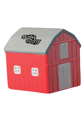 Custom Barn Stress Balls | AL26169 - DiscountMugs