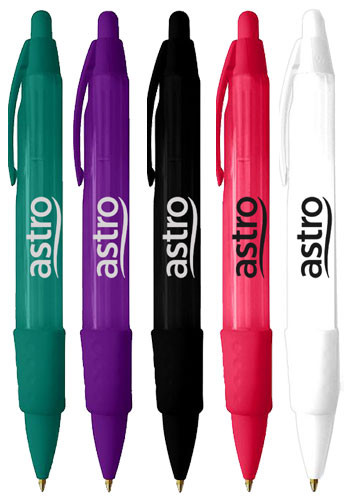 Personalized Blue Ink Pens in Bulk | DiscountMugs