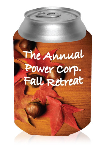 Promotional Collapsible Autumn Can Coolers | KZ277 - Discount Mugs