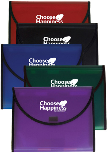 Promotional Conference Pad Holders with 5-Pocket File |EP700 - DiscountMugs