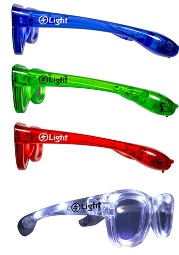 Personalized Led Classic Retro Sunglasses With Sound Option Variety Of Colors Wclit77
