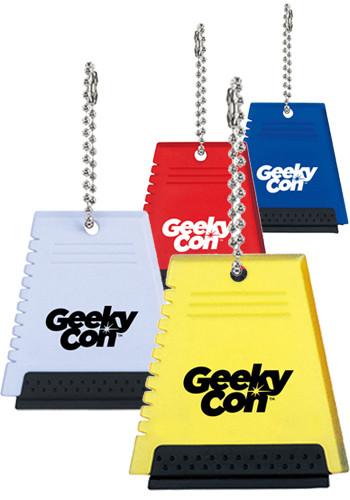 Custom Plastic Mini Ice Scraper Keychains | X30018 - DiscountMugs