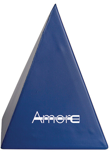 Custom Pyramid Stress Balls | AL26157 - DiscountMugs
