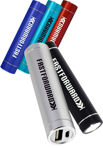 Personalized Rockette 2000 mAh Powerbanks |IDSPPBK10512 - DiscountMugs