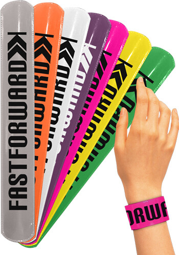 Printed Slap Bracelets | WCJLR19 - DiscountMugs