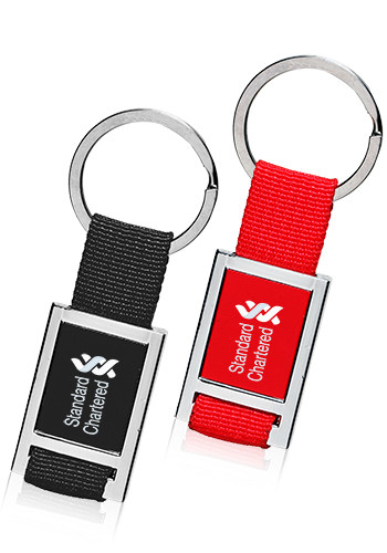 Strap Customized Keychains Wholesale | Cheap Keychains with Printed Logo