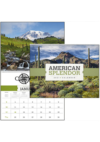 Custom Triumph American Splendor Wall Calendars | X11483 - DiscountMugs