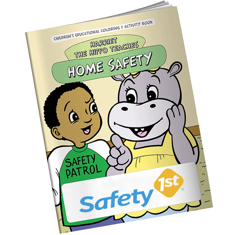 Custom Coloring Books Home Safety X10987 DiscountMugs