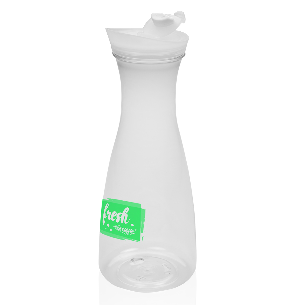 Personalized 34 oz. Clear Plastic Carafes with Lid | 338577 - DiscountMugs