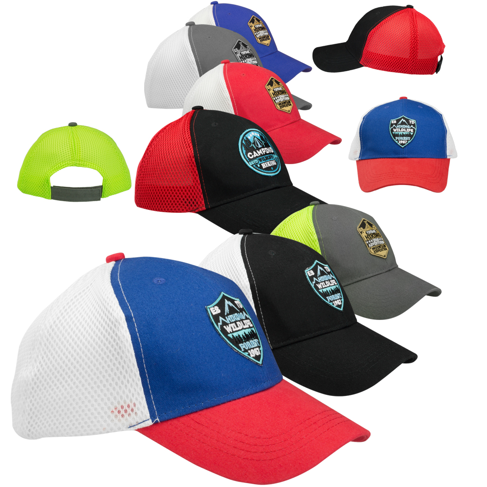 Embroidered Fun Top Two Tone Baseball Caps | CAP89 - DiscountMugs