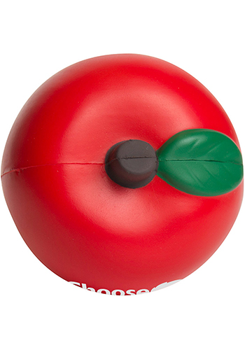 Custom Red Apple Stress Balls | AL26020 - DiscountMugs
