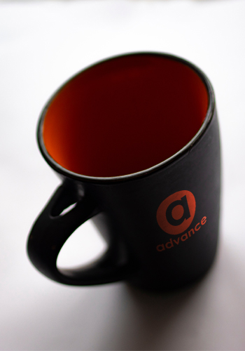 Custom 12oz Java Two-Tone Mugs – Stylish Drinkware | DiscountMugs