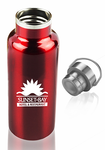 Custom 17 oz. Stainless Steel Canteen Water Bottles | SB222 - DiscountMugs