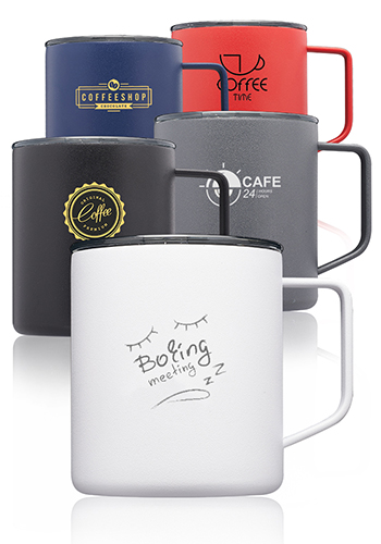 Personalized 13.5 oz. Kenai Powder Coated Travel Mugs | TM357 ...