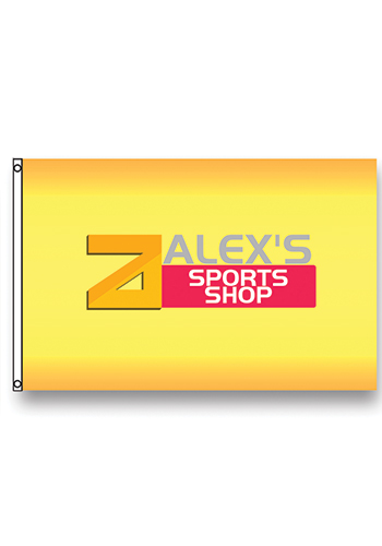 Personalized 36 x 24 Double Sided Team Flag |TK54170 - DiscountMugs