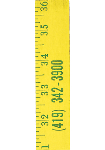 Custom Fluorescent Yardsticks | AK94555 - DiscountMugs