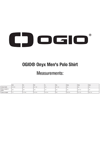 Personalized OGIO® Onyx Men's Polo Shirt |OG126 - DiscountMugs